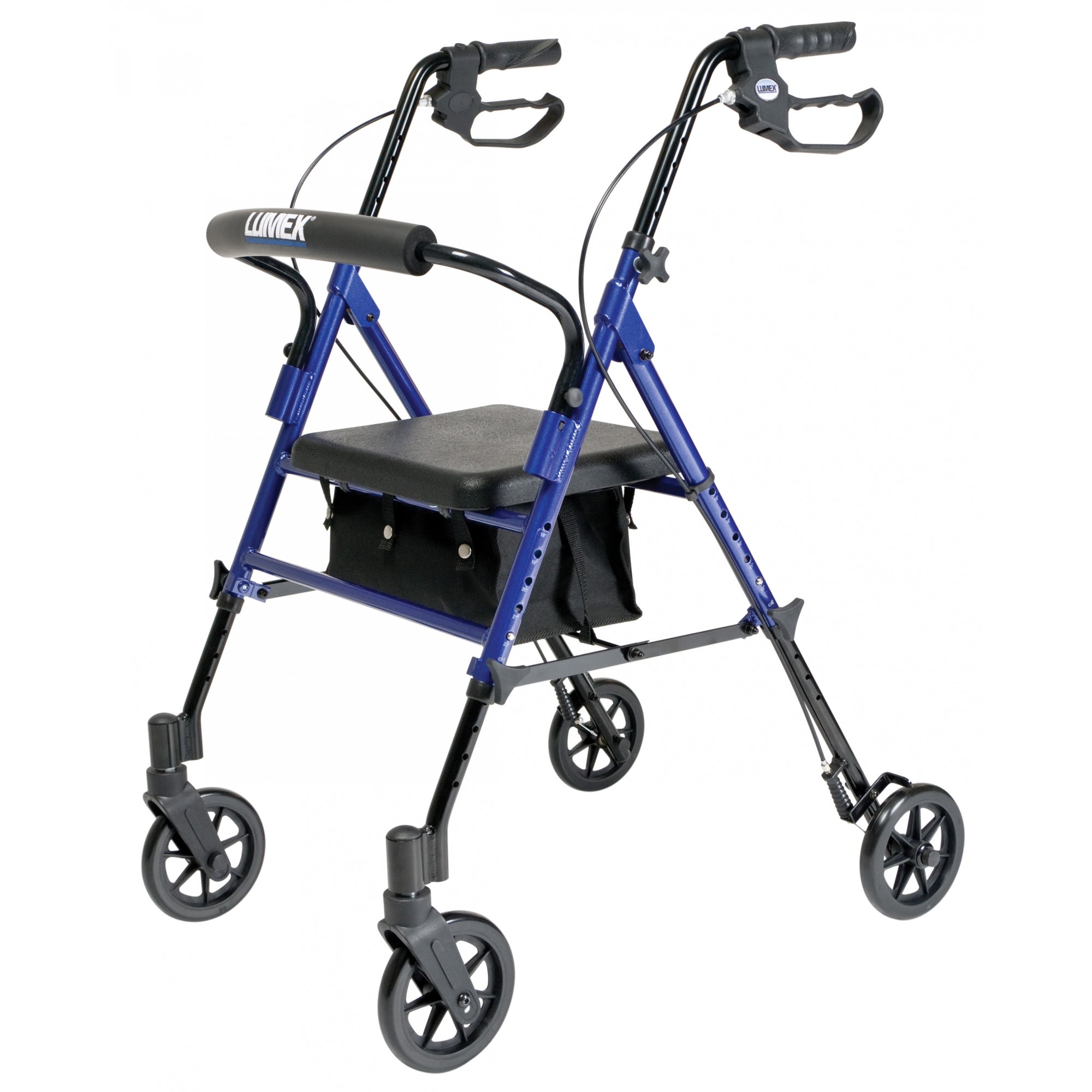 Lumex | Set n Go Height Adjustable Rollator, Blue (RJ4700B ...