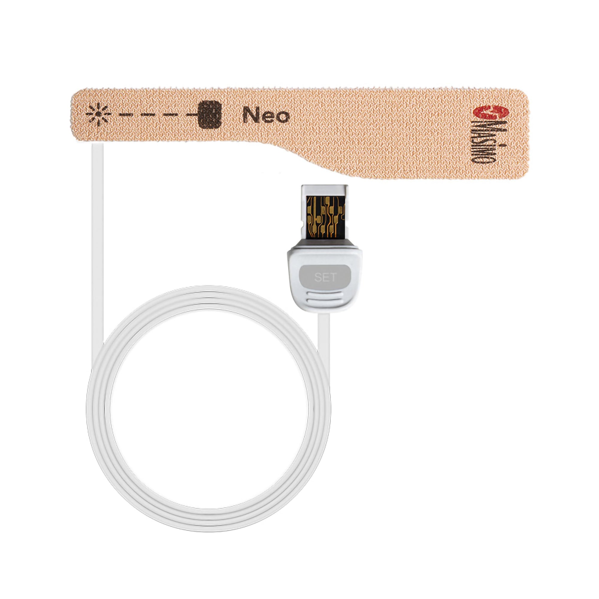 Masimo | RD Set NEO CS-3, Adult/Neonatal SpO2 Adhesive Sensor, 3 ft ...